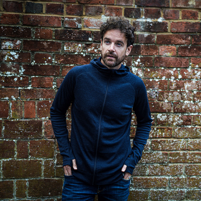 Mens IsoSoft Hoodie (Navy) | Isobaa