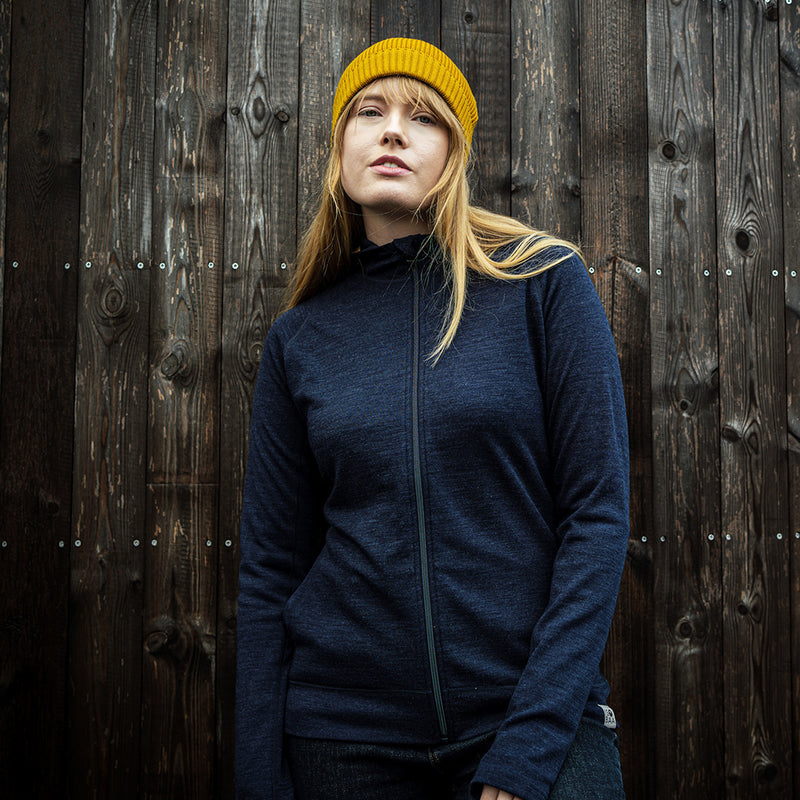 Womens IsoSoft Hoodie (Navy) | Isobaa